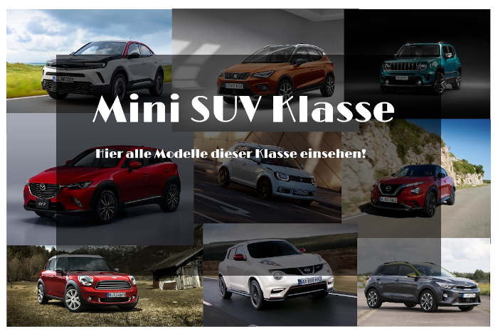 ≡ Kleine SUV - alle SUVs der Miniklasse!!