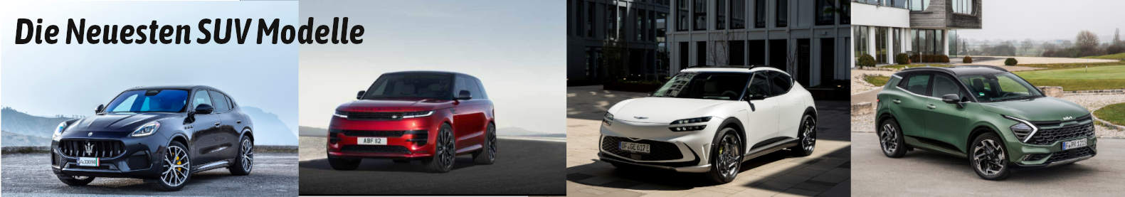 ≡ SUV Modelle | SUV Datenbank